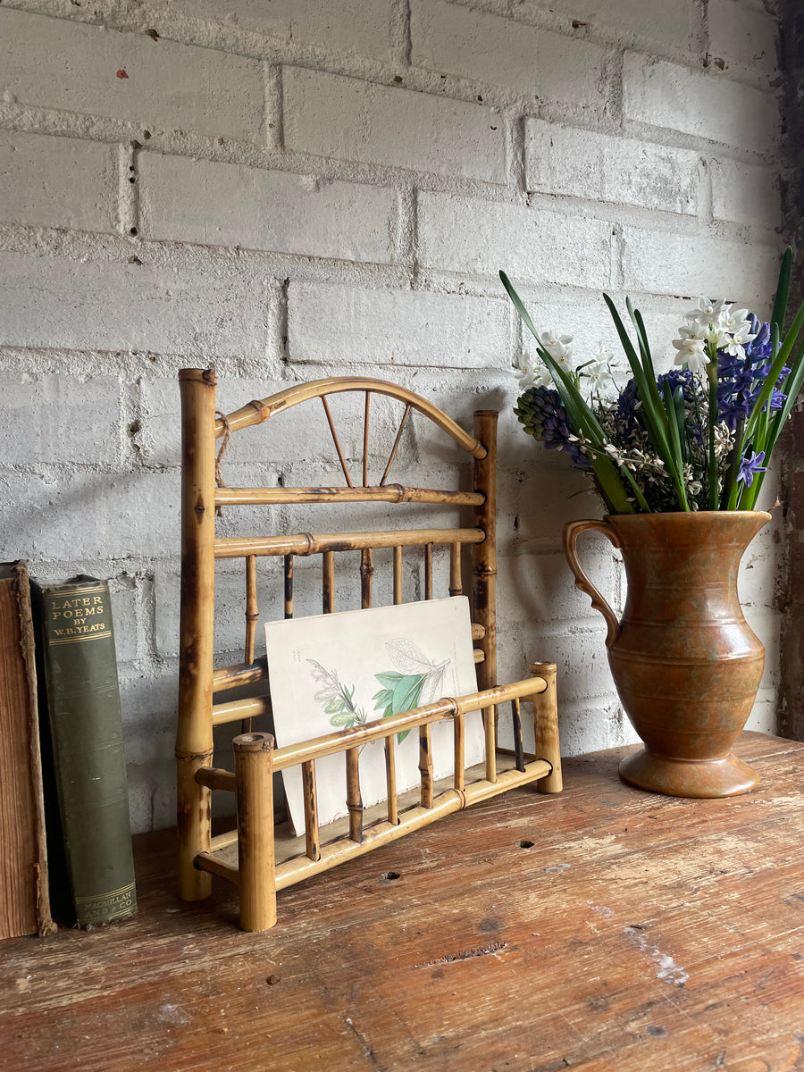 Vintage Letter Rack Vintage letter rack Wood Box Desk storage desk ...