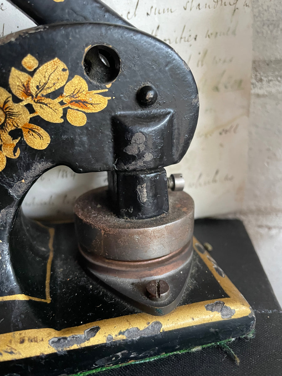 Antique Cast Iron Embossing Stamp/Door Stop. Was £35 now £17.50 at che ...