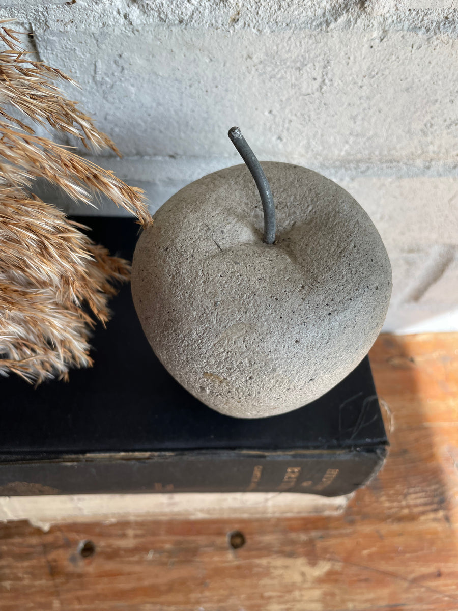 Decorative Concrete Apple – Reclectic