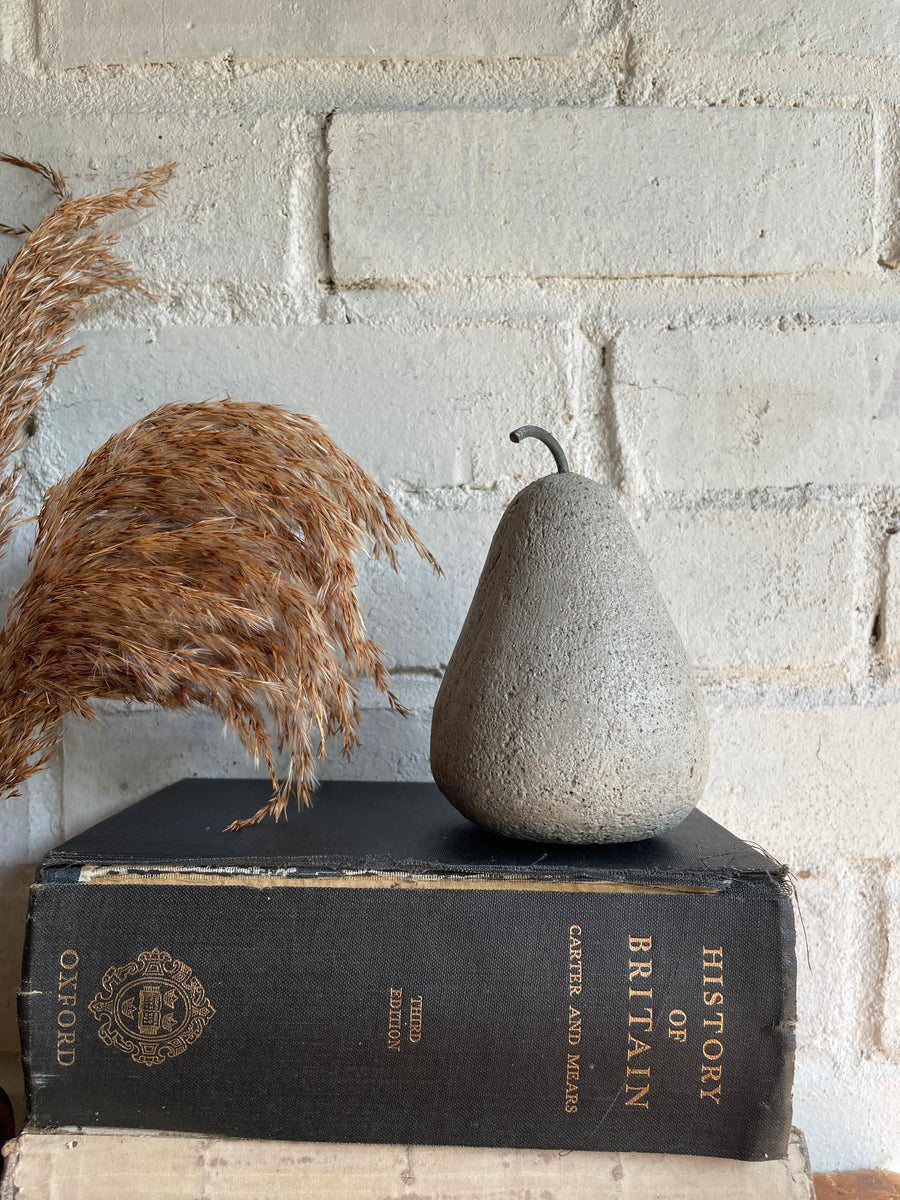 Decorative Concrete Pear – Reclectic
