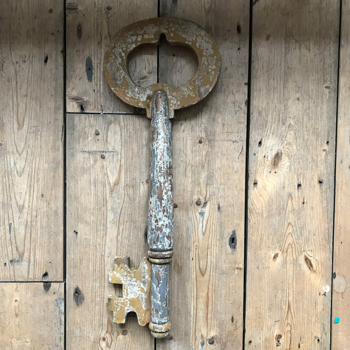 Oversized Wooden Key – Reclectic