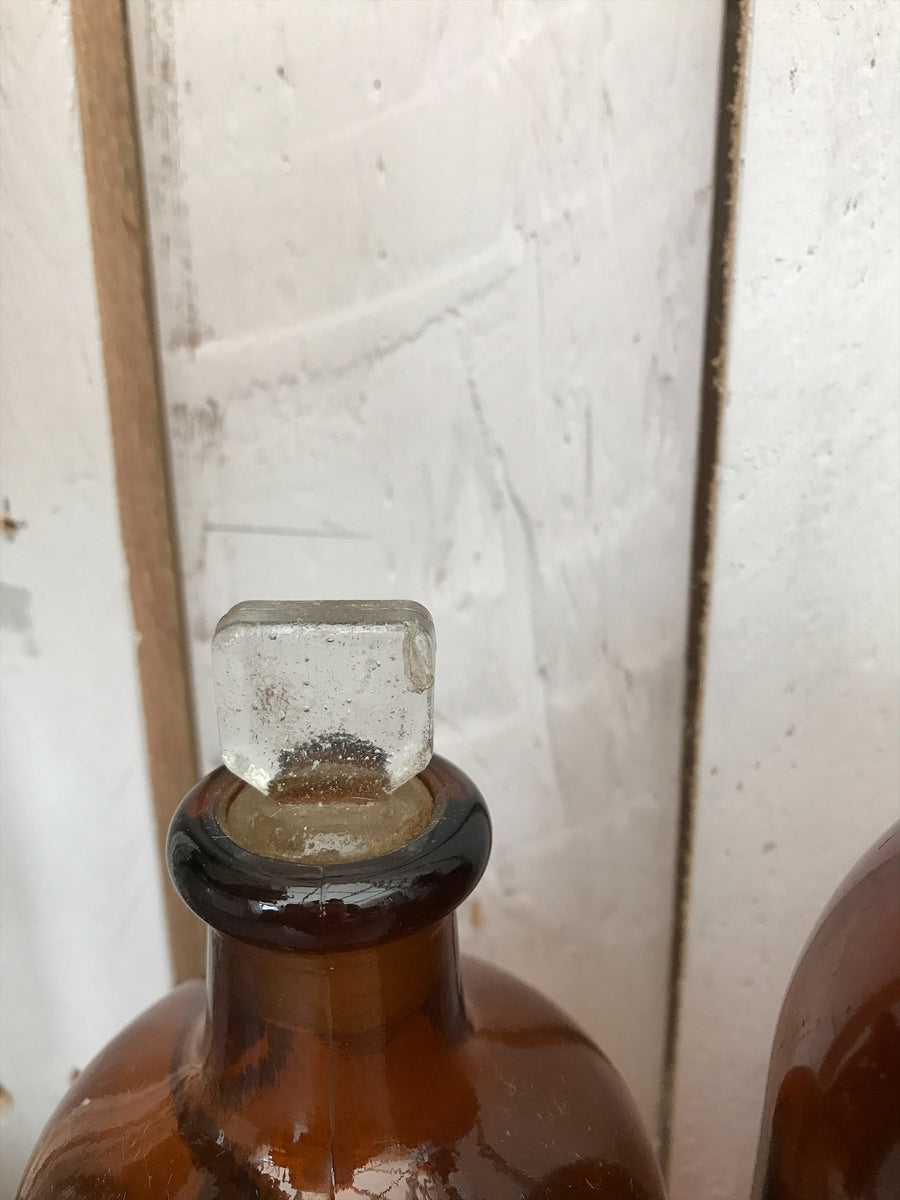 Vintage Laboratory Bottles Pair – Reclectic