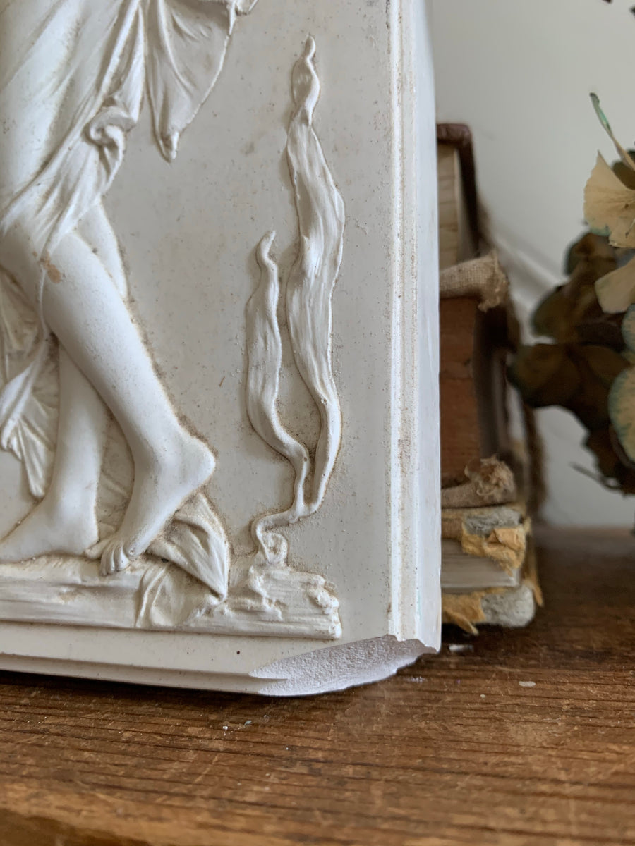 Pair of Vintage Plaster Reliefs – Reclectic