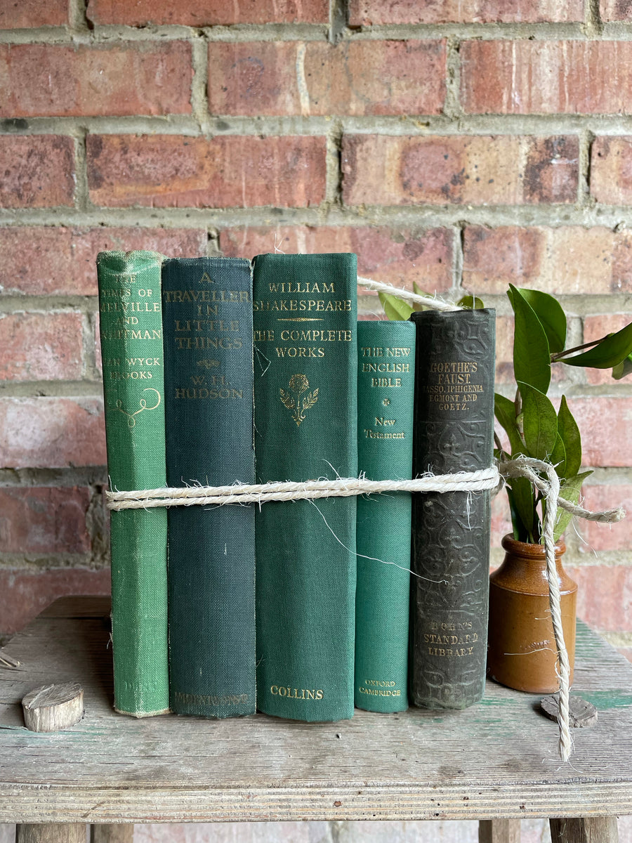 Vintage Green Book Bundle – Reclectic