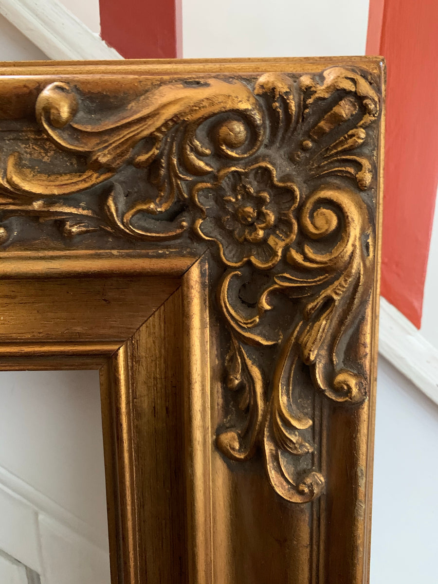 Very Large Ornate Gold Frame – Reclectic